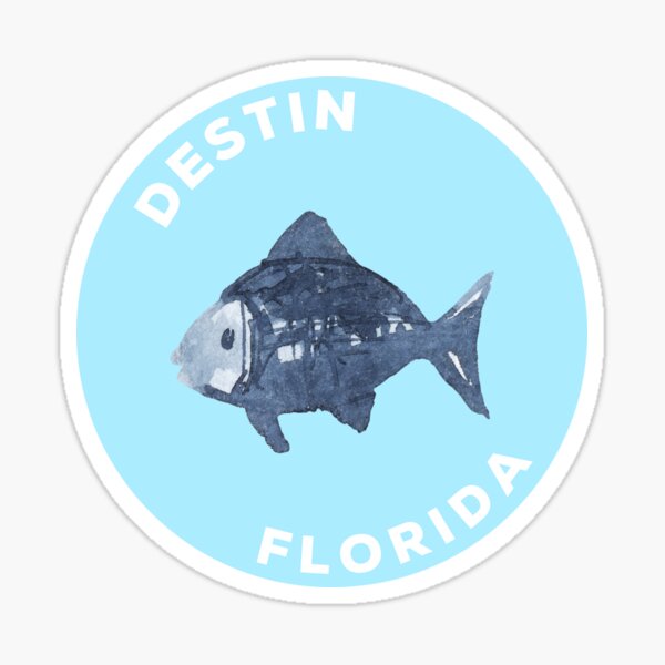 "Destin, Florida" Sticker for Sale by InvestingRoad | Redbubble