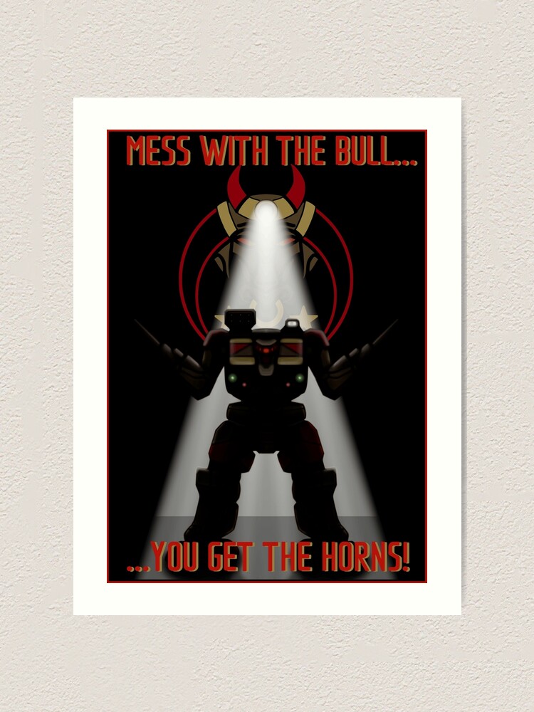 "Battletech - Taurian Defense Forces poster "Mess with the bull"" Art ...