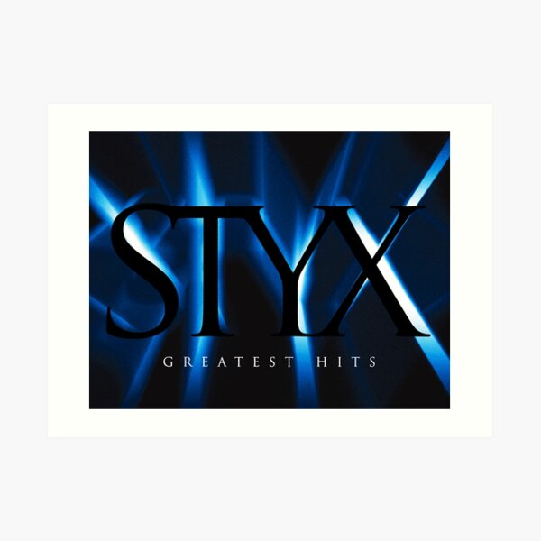"STYX band logos favorite" Art Print by camden55 | Redbubble