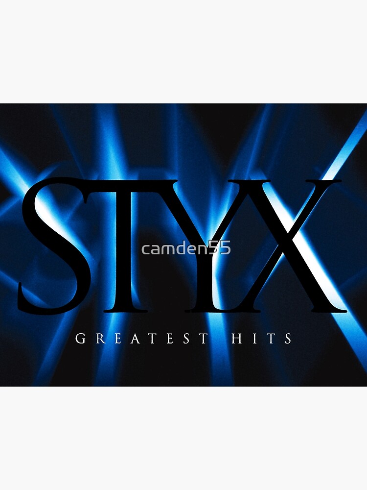 "STYX band logos favorite" Art Print by camden55 | Redbubble