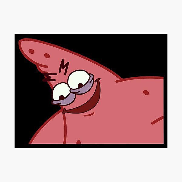 Evil Patrick Photographic Prints | Redbubble