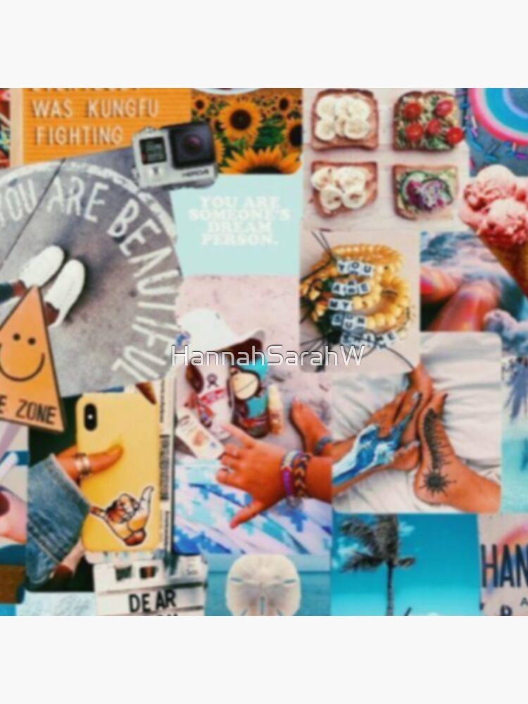 "Photo collage" Sticker by HannahSarahW | Redbubble