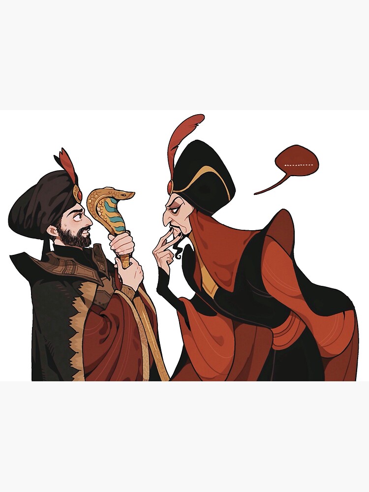 "Jafar vs Jafar" Sticker by Eurus12 | Redbubble