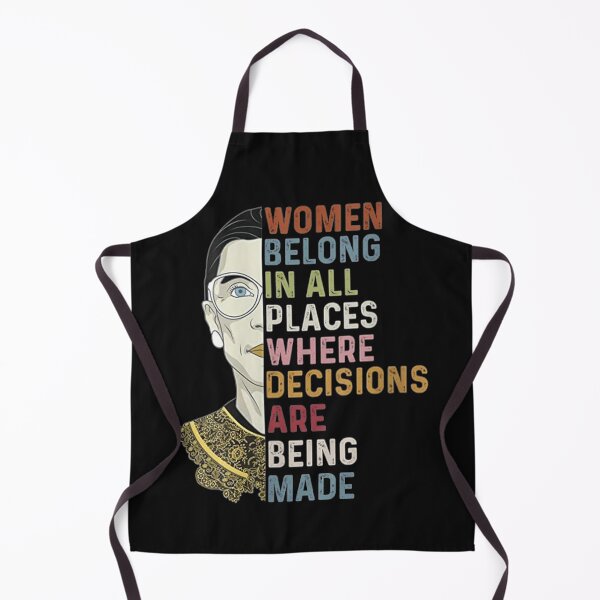"Womens Notorious RBG Women Belong In All Places Ruth Bader Ginsburg ...