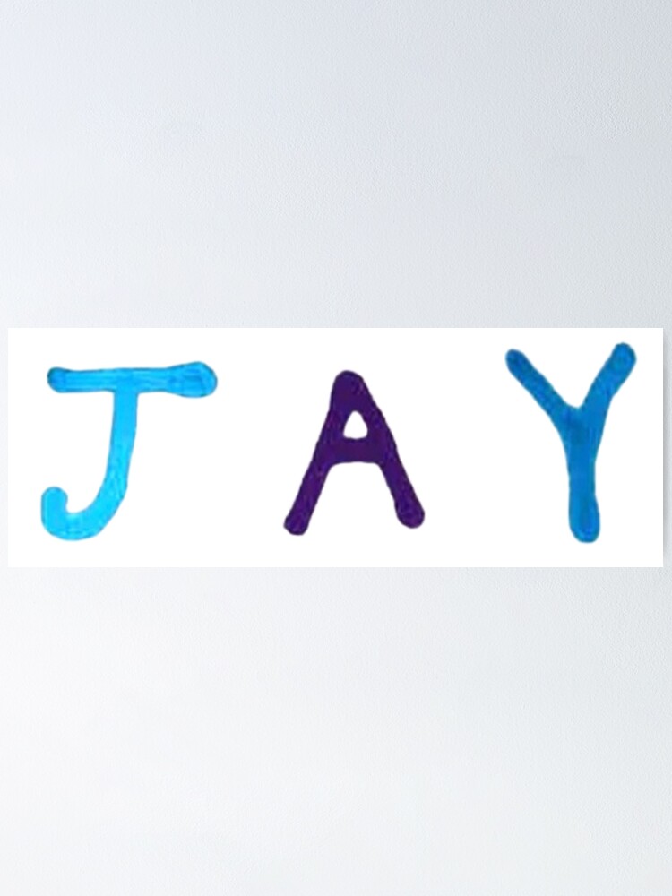 "ENHYPEN Jay Handwriting Name Print" Poster by kirstenovich | Redbubble