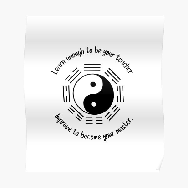 "Taoist I Ching Philosophy" Poster for Sale by S-and-T | Redbubble