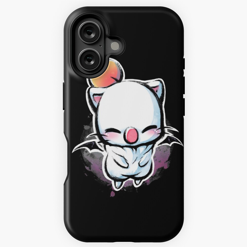 "Moogle watercolor - Final Fantasy Creature // Cute Summon // Cloud ff7 ...