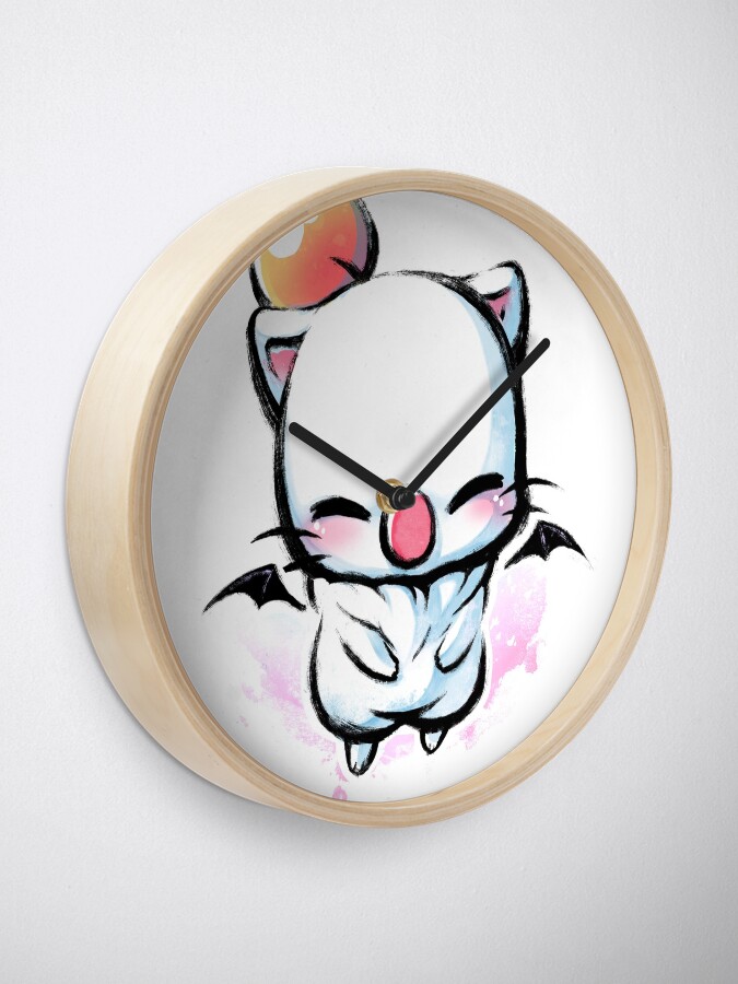 "Moogle watercolor - Final Fantasy Creature // Cute Summon // Cloud ff7 ...