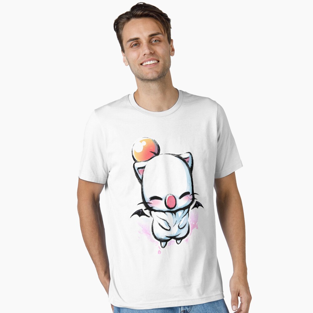 "Moogle watercolor - Final Fantasy Creature // Cute Summon // Cloud ff7 ...