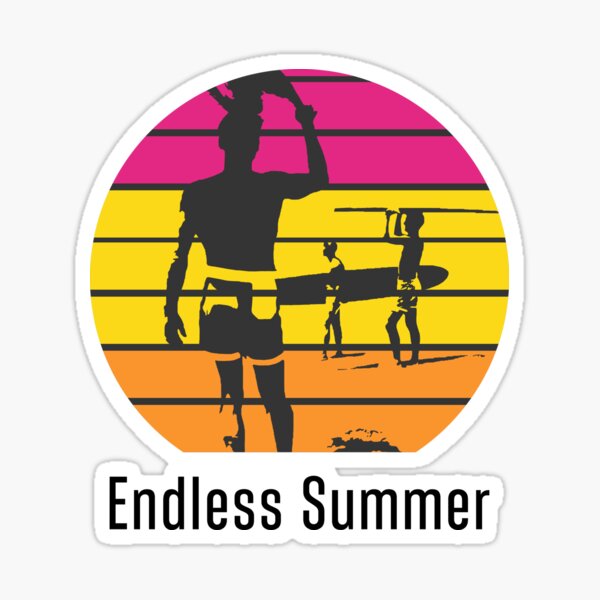 "Endless Summer II" Sticker for Sale by AninosSPro | Redbubble