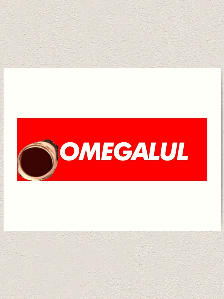 "OMEGALUL Red Box Twitch emote Meme" Art Print for Sale by Twitchmeme ...