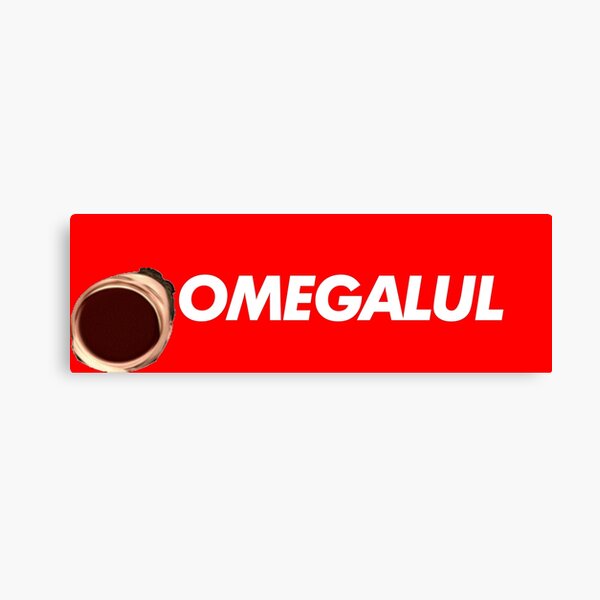 "OMEGALUL Red Box Twitch emote Meme" Canvas Print by Twitchmeme | Redbubble