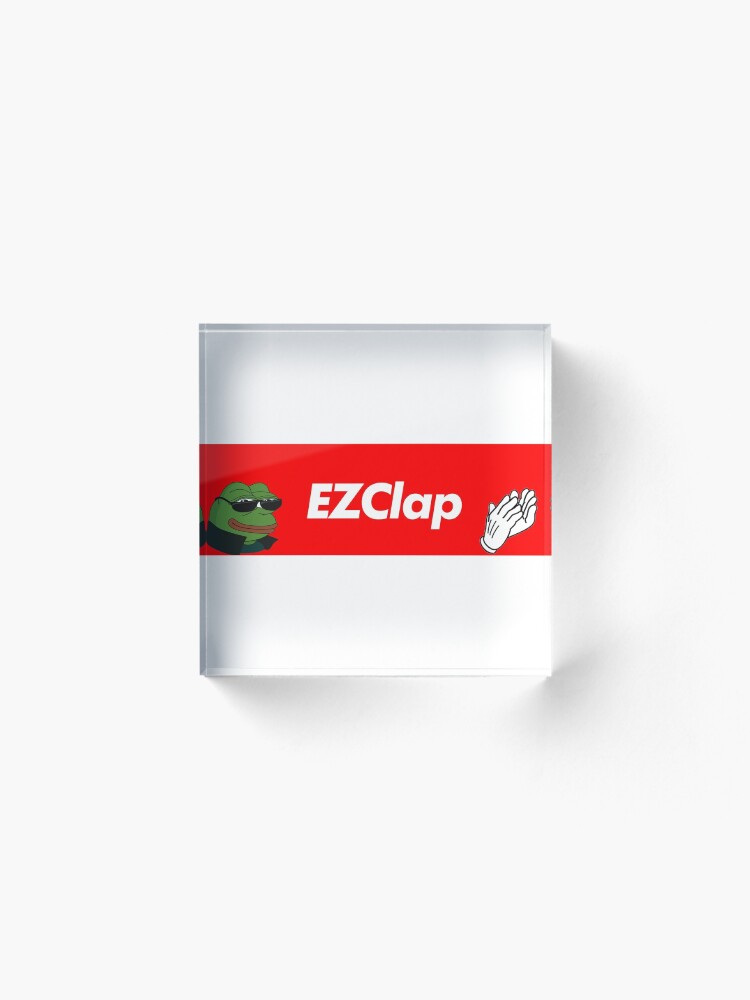 "EZClap EZ Clap Red Box Twitch emote Meme BTTV Better Twitch TV Merch ...