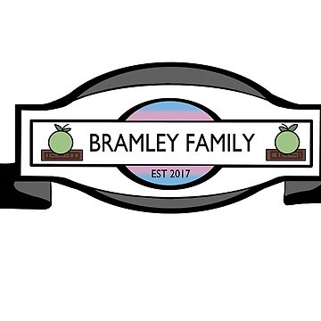 "Bramley Family - Logo Design" Sticker for Sale by blakethe4thwall ...