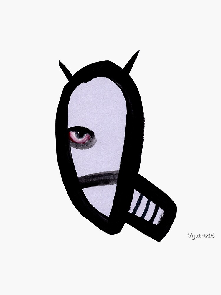 "sharp object" Sticker for Sale by Vyxtrt88 | Redbubble