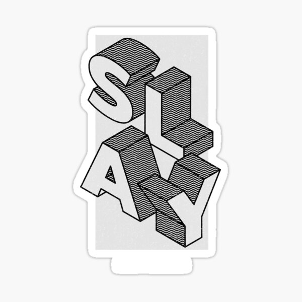 "Slay | Seed of America" Sticker by Nitishraj | Redbubble