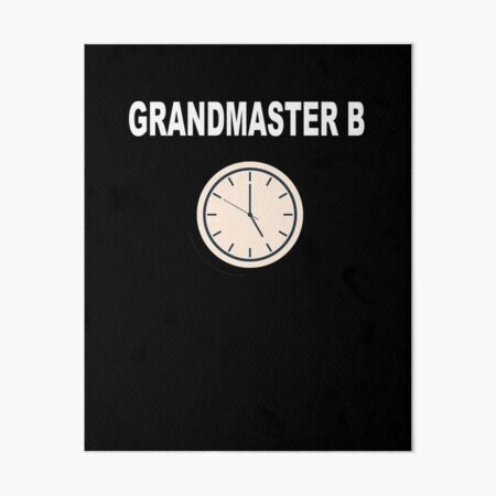"Grandmaster B Rapper Rap Music Artist Halloween Costume with clock ...