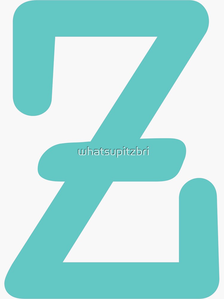 "Gen Z logo " Sticker for Sale by whatsupitzbri | Redbubble