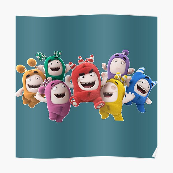 Oddbods Posters | Redbubble