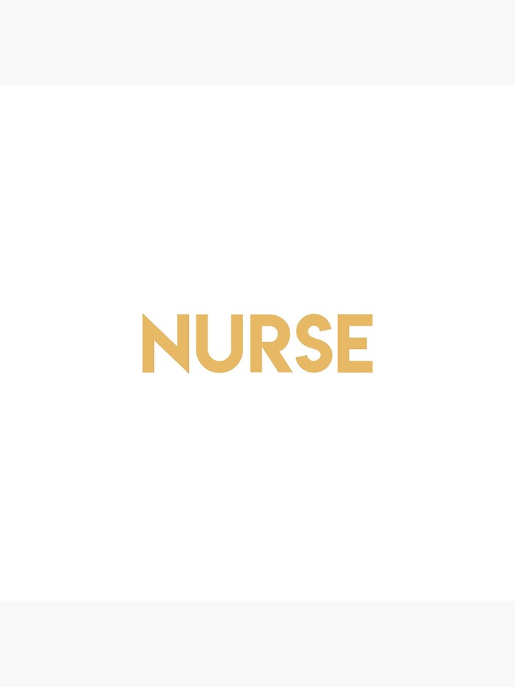 "nurse - yellow" Poster by lohtus | Redbubble