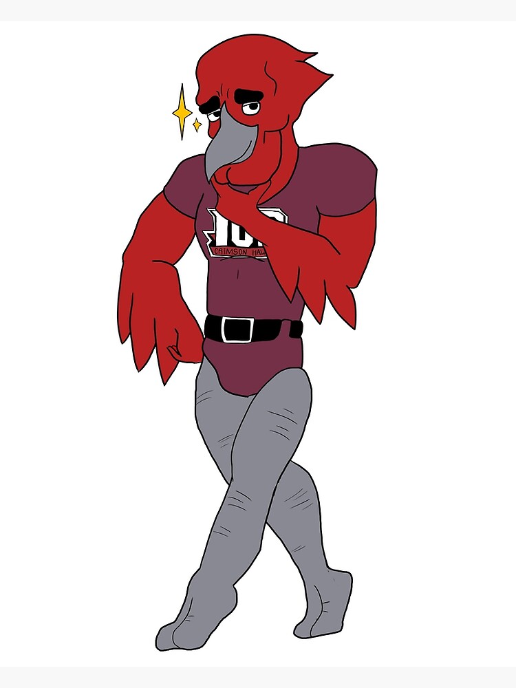 "Handsome Norm IUP Mascot" Poster for Sale by niconoodles | Redbubble