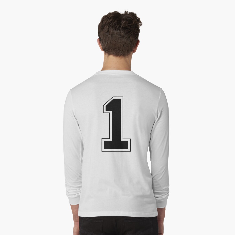 "Jersey Number One" Poster for Sale by stay-grateful | Redbubble