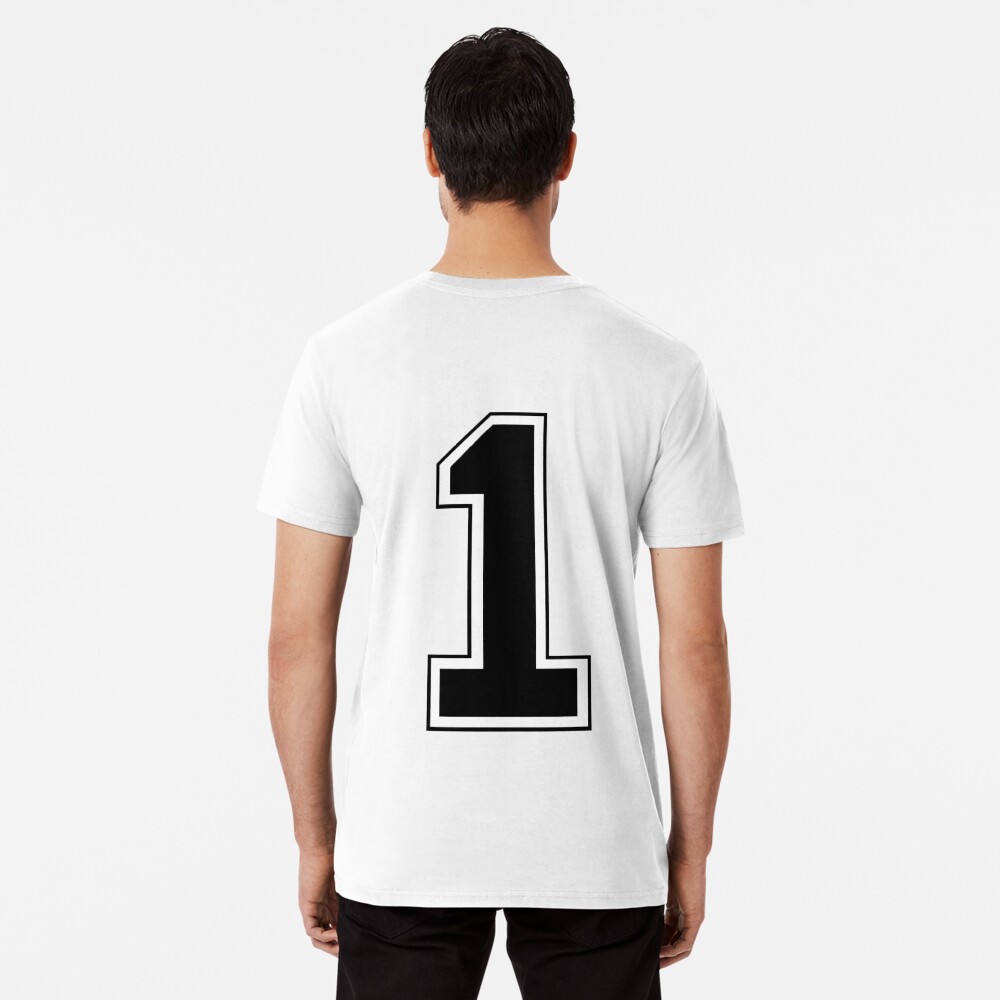 "Jersey Number One" Poster for Sale by stay-grateful | Redbubble