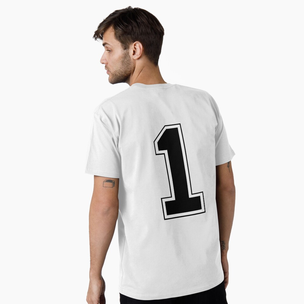 "Jersey Number One" Poster for Sale by stay-grateful | Redbubble