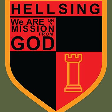 "Hellsing Organization - Special Military Forces Logo" Sticker for Sale ...