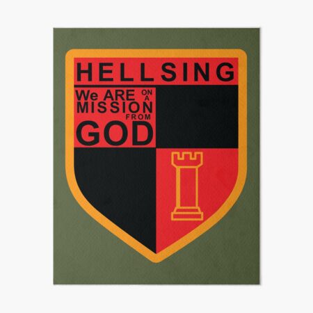 "Hellsing Organization - Special Military Forces Logo" Art Board Print ...