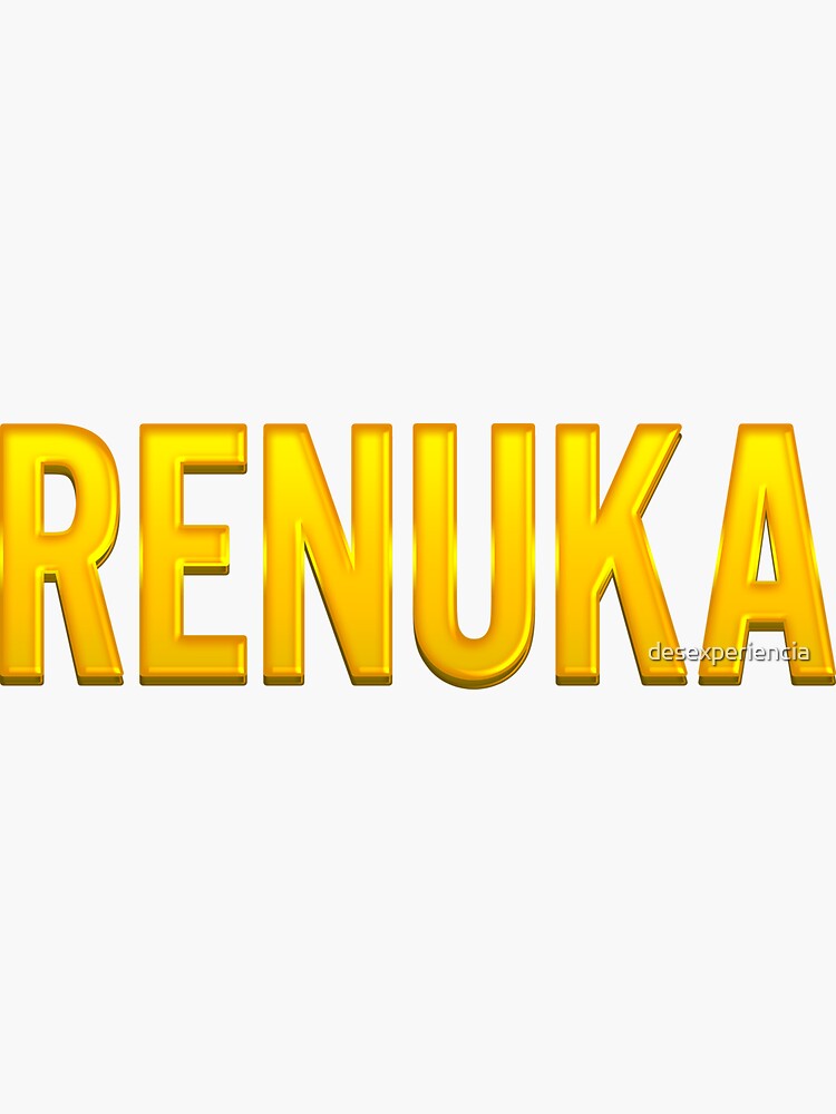 Renuka Name Logo Renuka Name Pendal