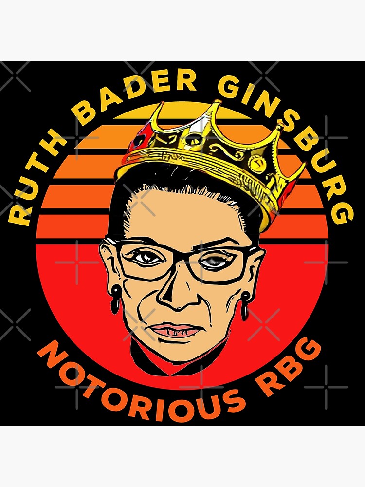 "Ruth Bader Ginsburg Vintage Notorious RBG" Poster by Coder-T | Redbubble