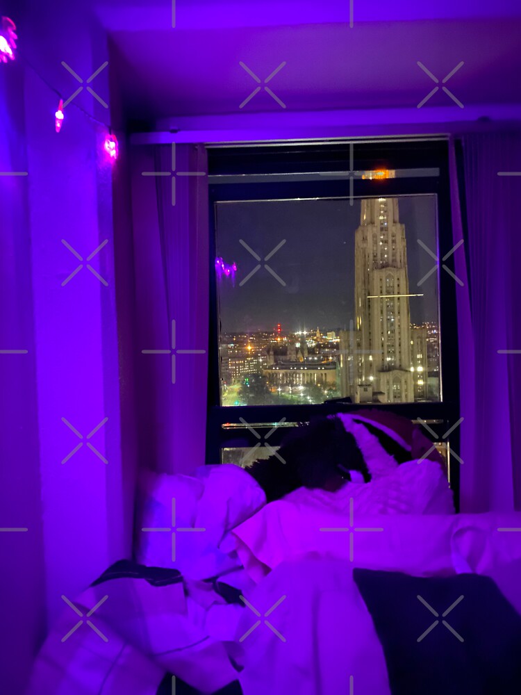 "Cathedral of Learning Pitt" Sticker for Sale by Maddy0410 | Redbubble