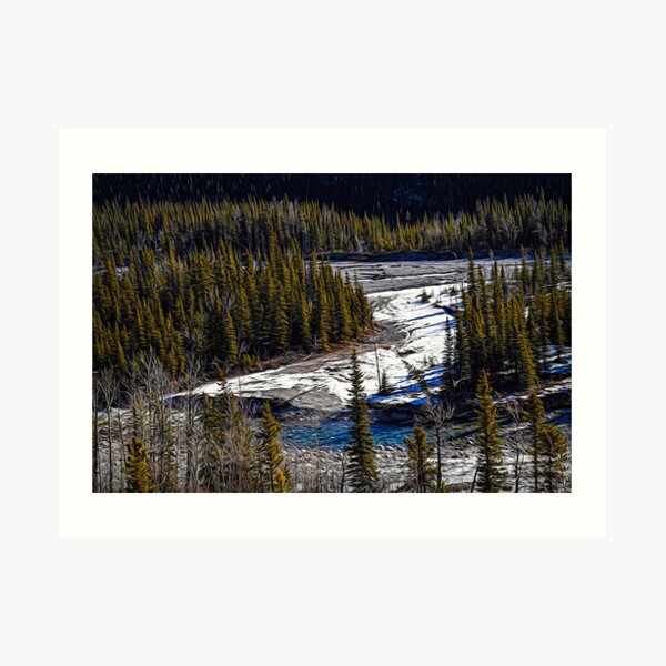 "The Riverbed illustration" Art Print by CanadianWild418 | Redbubble