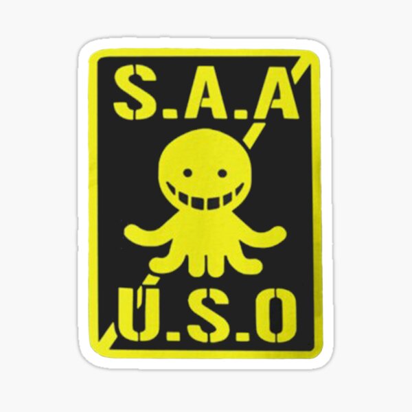 "SAA USO, SAA-USO" Sticker for Sale by elmaghribi87 | Redbubble