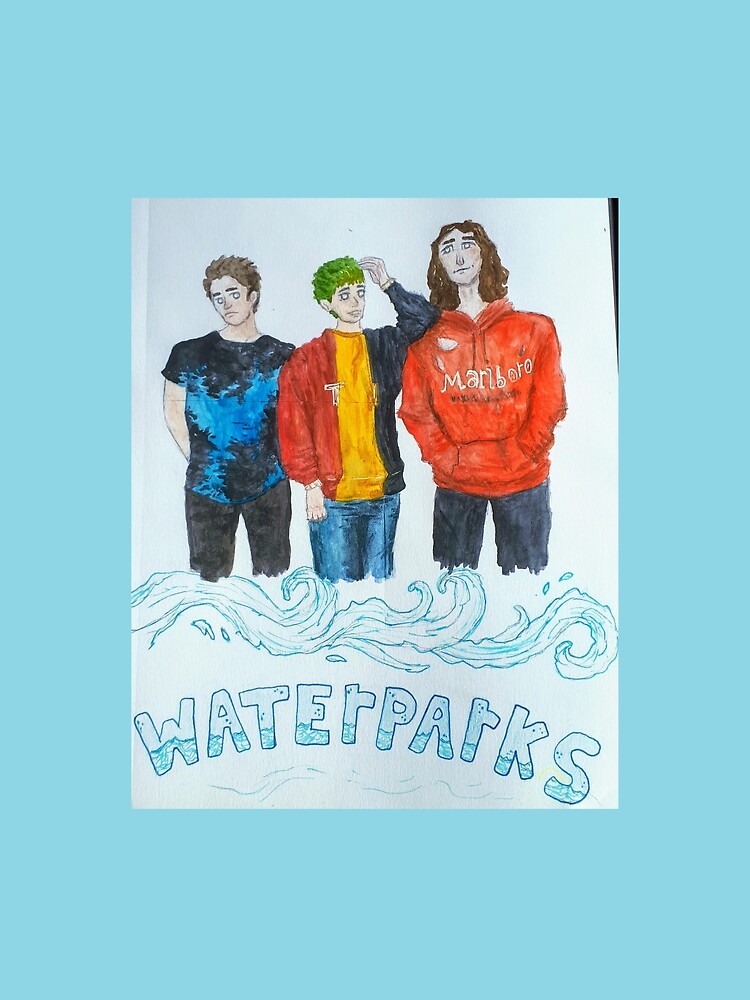 "Waterparks band watercolor art" Graphic T-Shirt for Sale by Art-and ...