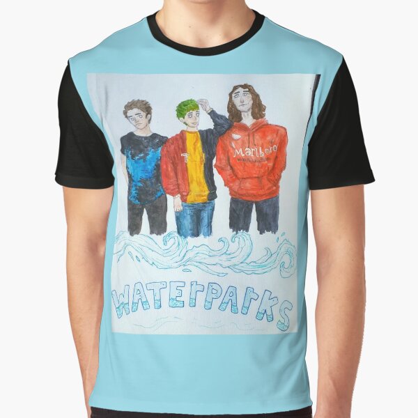 "Waterparks band watercolor art" Graphic T-Shirt for Sale by Art-and ...