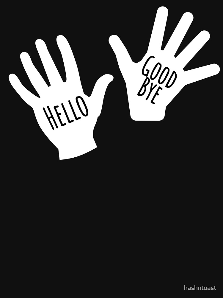 "Umbrella Academy Klaus Hello Goodbye Tattoo" T-shirt for Sale by ...