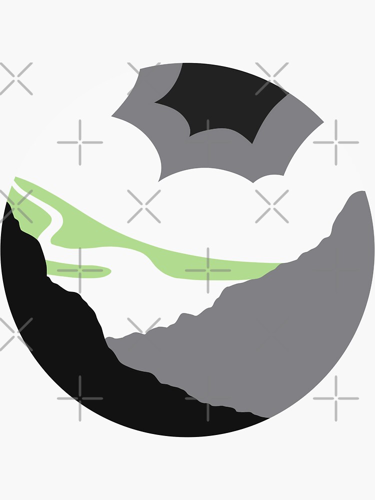 ""subtle" agender flag" Sticker by justannartist | Redbubble