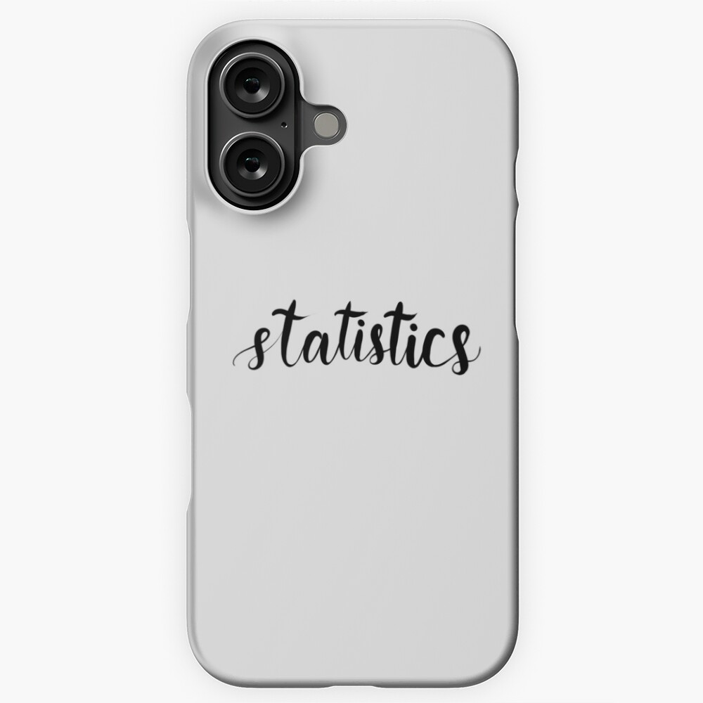 "Statistics Calligraphy" Poster for Sale by YitingZarts | Redbubble