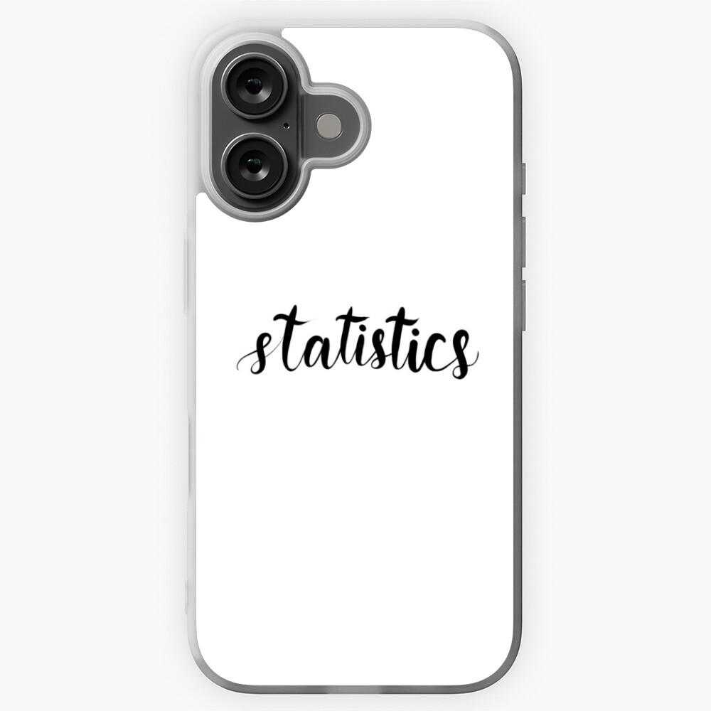 "Statistics Calligraphy" Poster for Sale by YitingZarts | Redbubble