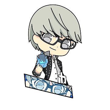 "Persona 4 - Yu Narukami" Sticker for Sale by LUNARiAN-art | Redbubble
