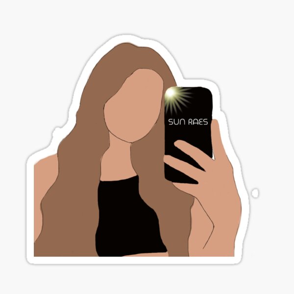 "Addison sticker" Sticker by ambystickerz | Redbubble