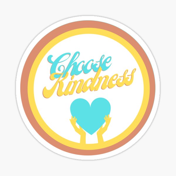 "Kindness Aesthetic " Sticker for Sale by aopeyton | Redbubble