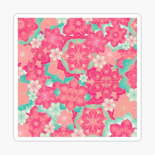 "Pink Whisper" Sticker for Sale by PatternsofLife | Redbubble