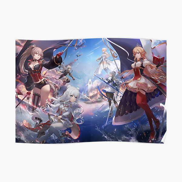 "Azur Lane" Poster for Sale by Saikishop | Redbubble