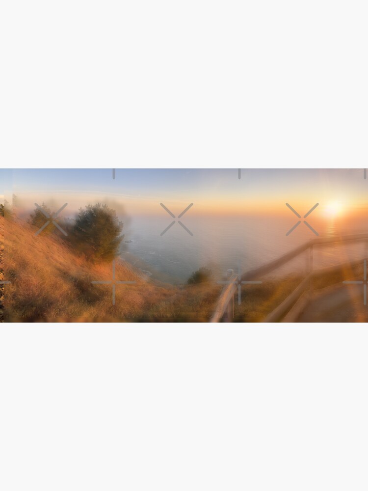 "Muir Beach | Blurred Memories | Final Sunset of the Decade" Sticker ...