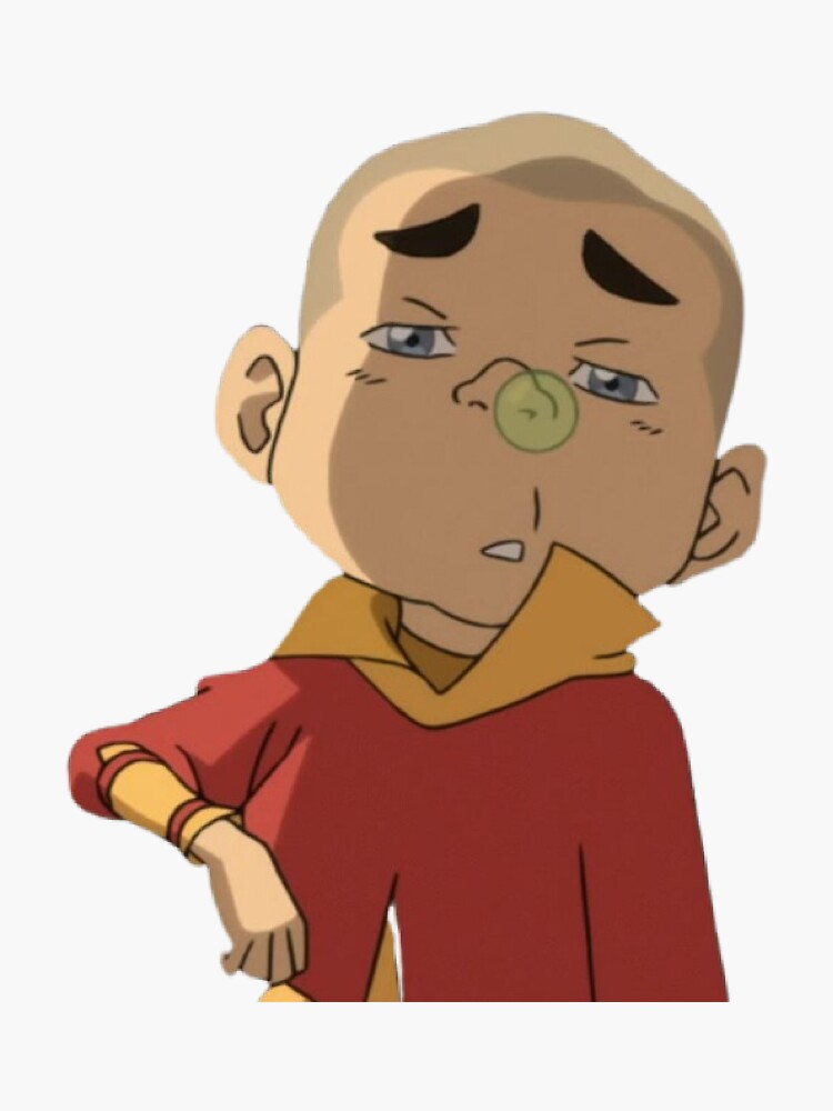 "Meelo Snot Bubble" Sticker for Sale by lilstarfighter | Redbubble