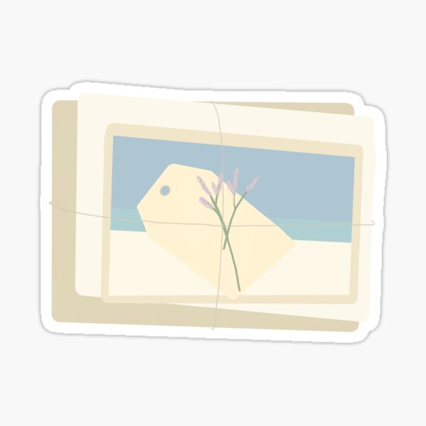 "aesthetic mail" Sticker for Sale by hannaherwin01 | Redbubble