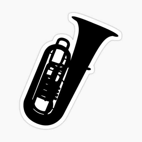 "Tuba - Tubaist" Sticker for Sale by littleleni11 | Redbubble